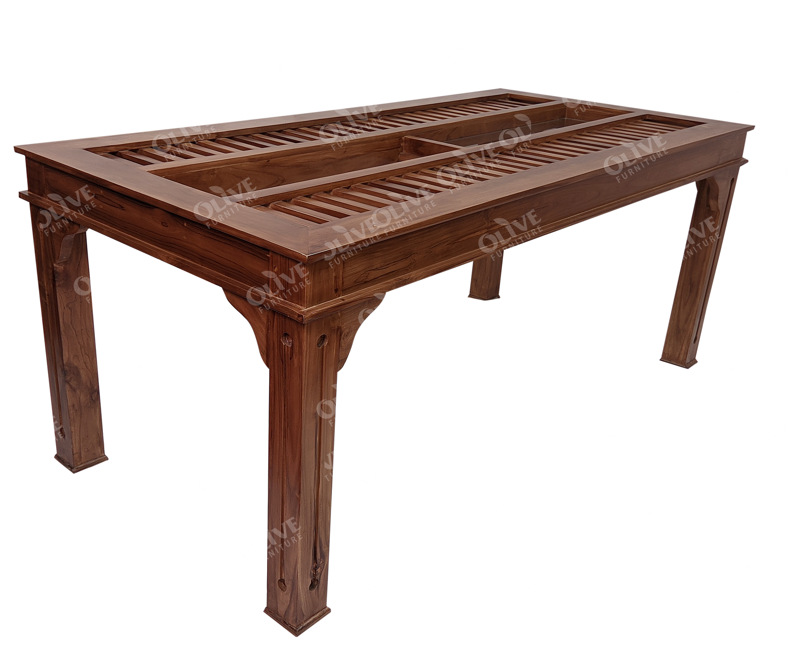 DINING TABLE 6X3 105 TEAK BISMI